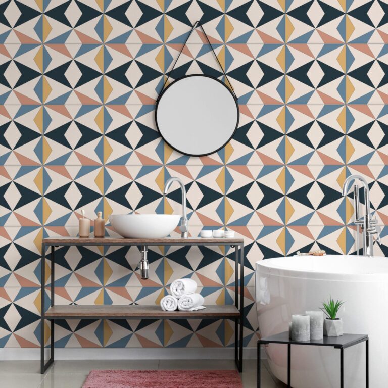 Sheffield Pattern Tile Stickers (Pack of 10)