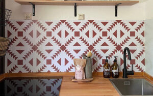 Sheffield Pattern Tile Stickers (Pack of 10)