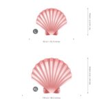 Shell Princess Wall Decal Headboard